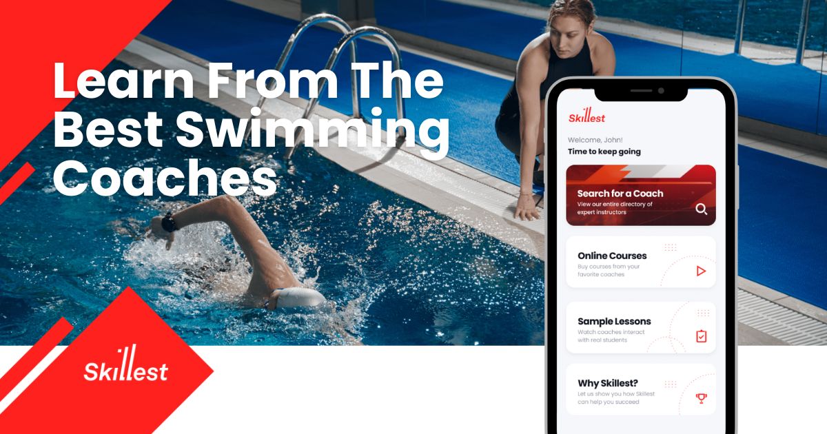 Skillest Swimming: Online swimming lessons and coaching platform.